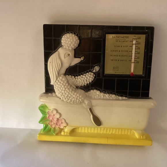 Miller studio inc | Accents | Vintage7s Chalkware Bathometer With A ...